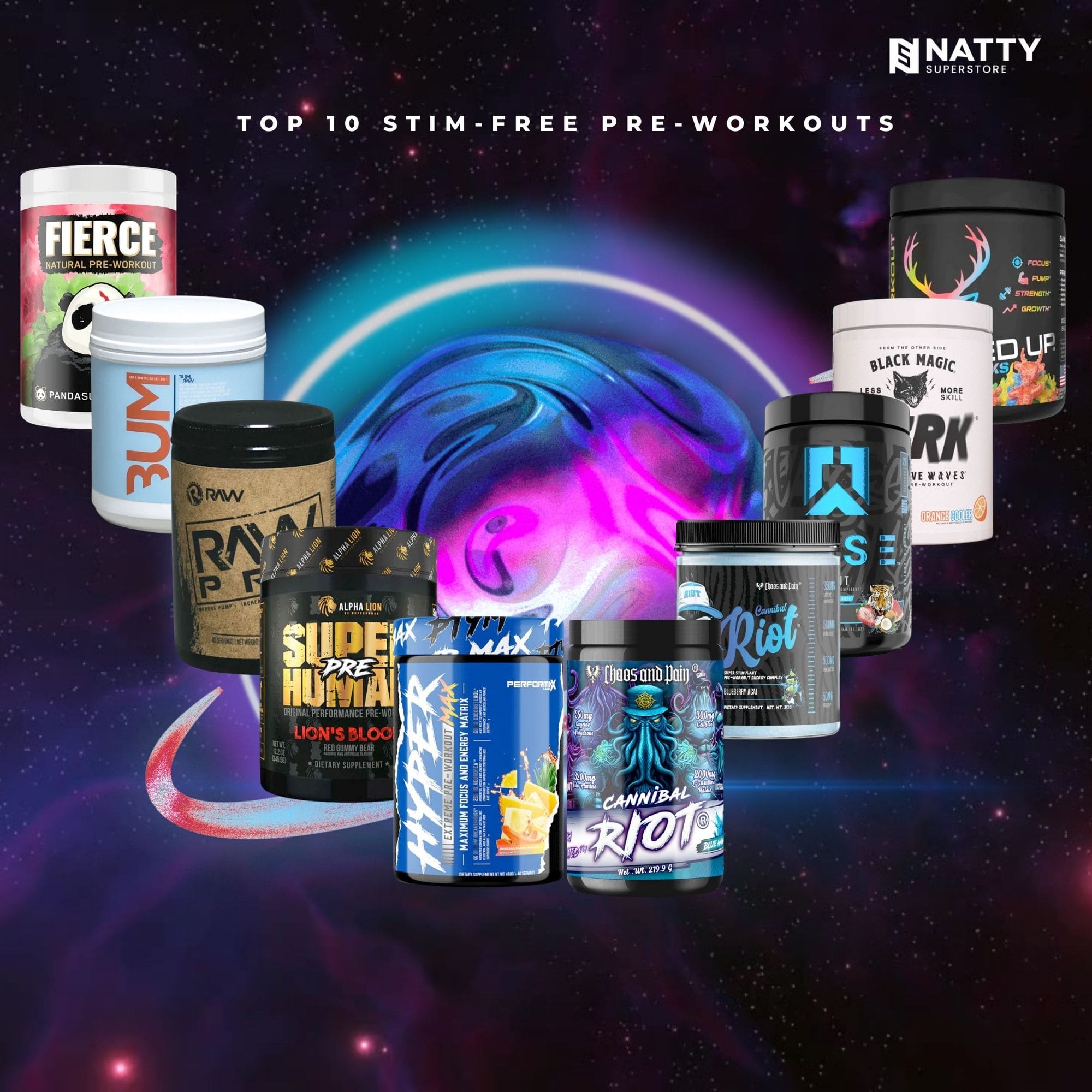 Top 10 Everyday Pre-Workouts - Natty Superstore