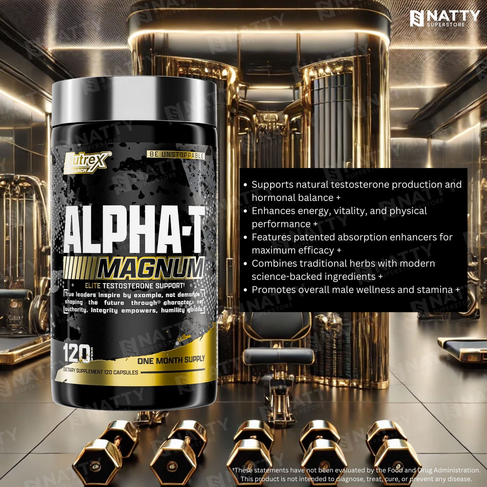 Alpha-T Magnum by Nutrex Research - Natty Superstore