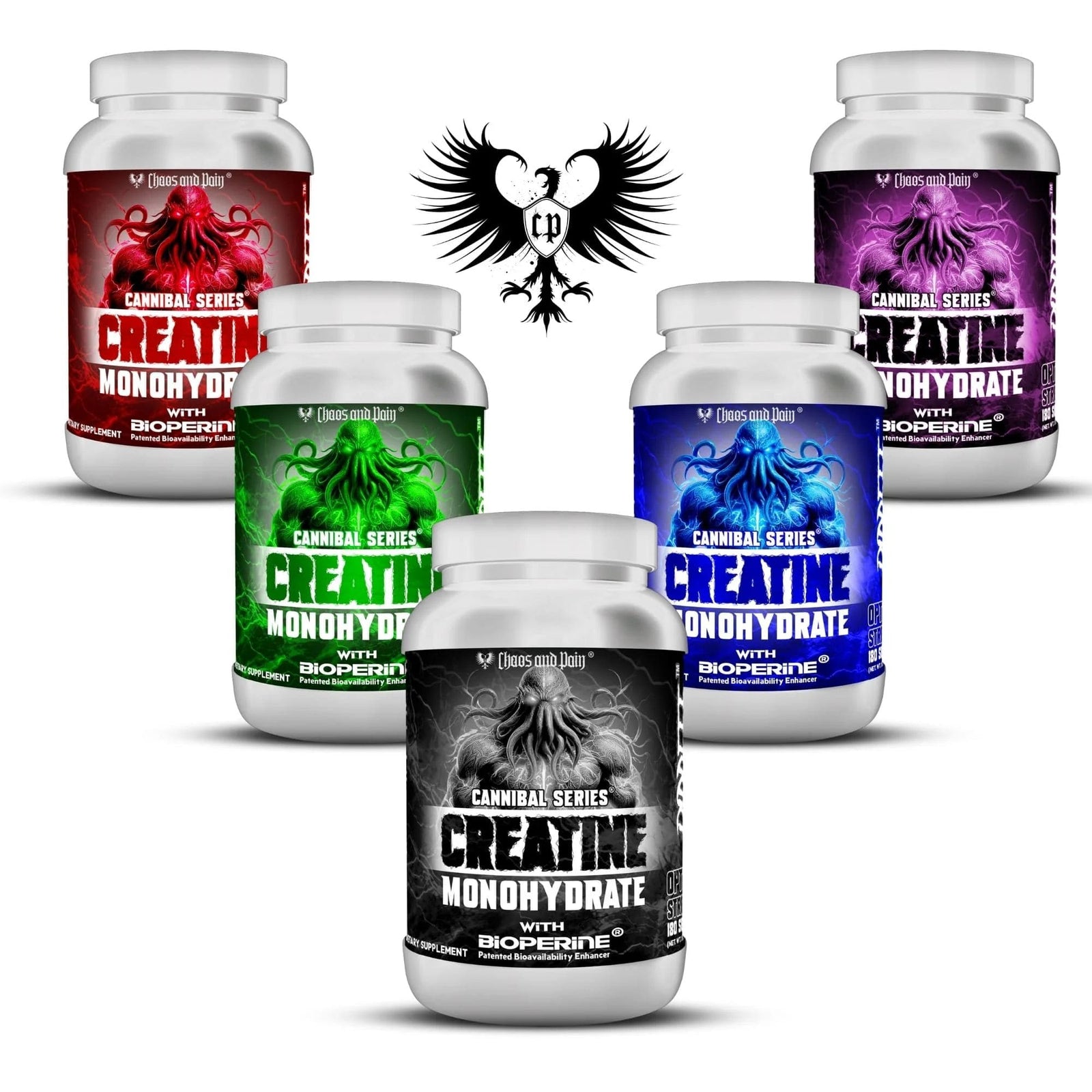 Creatine Monohydrate with BioPerine - Natty Superstore