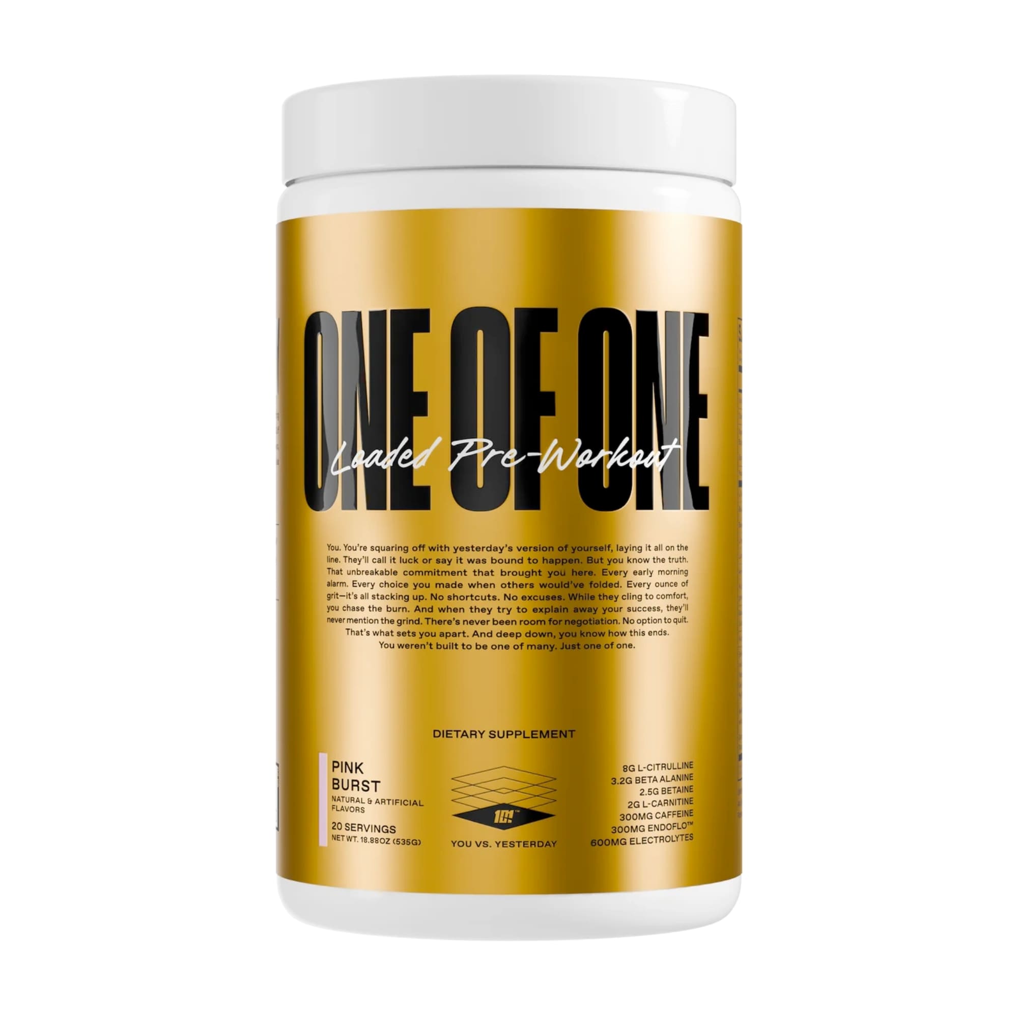Loaded Pre-Workout by One of One - Natty Superstore