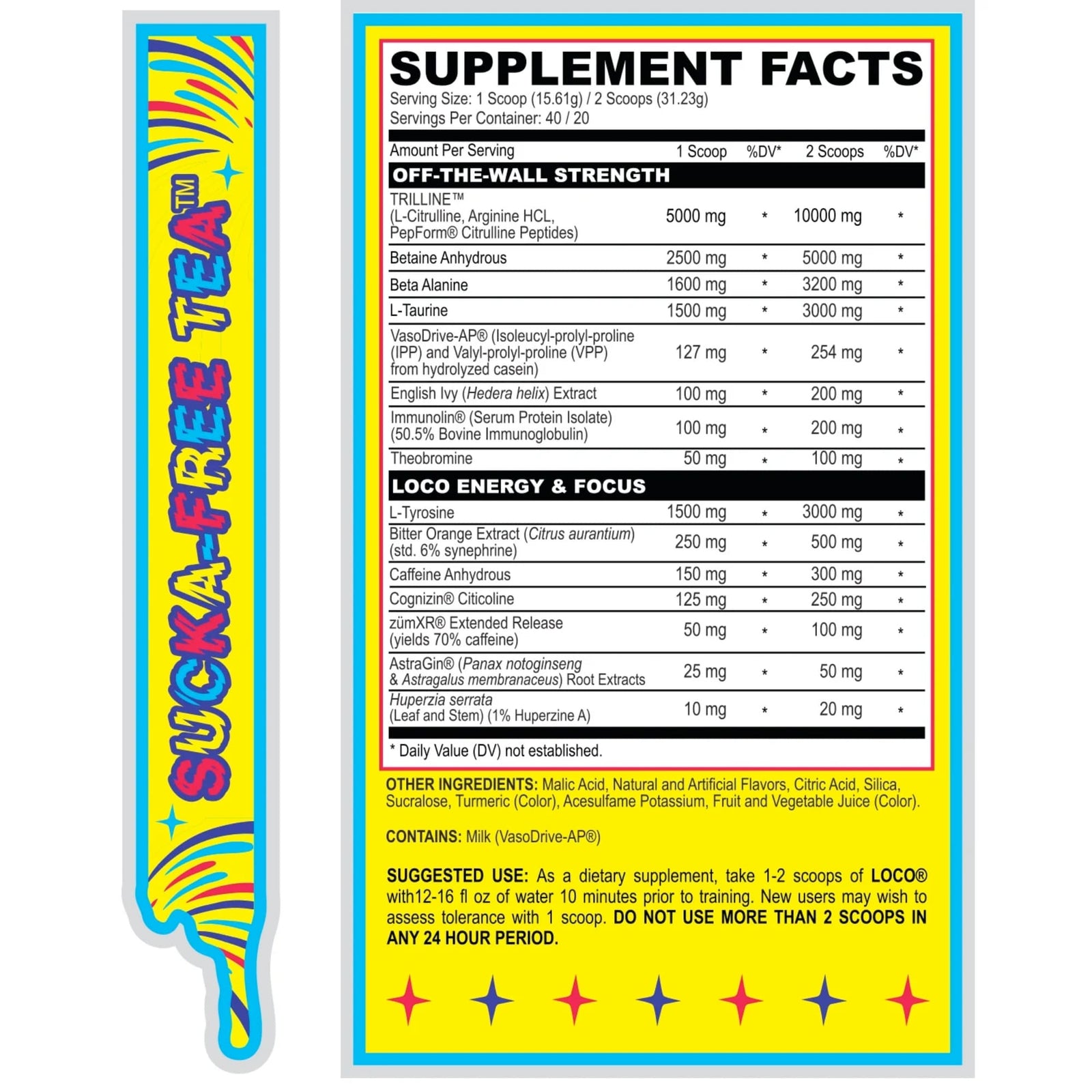 LOCO Pre-Workout by Myoblox Limited Edition - Natty Superstore