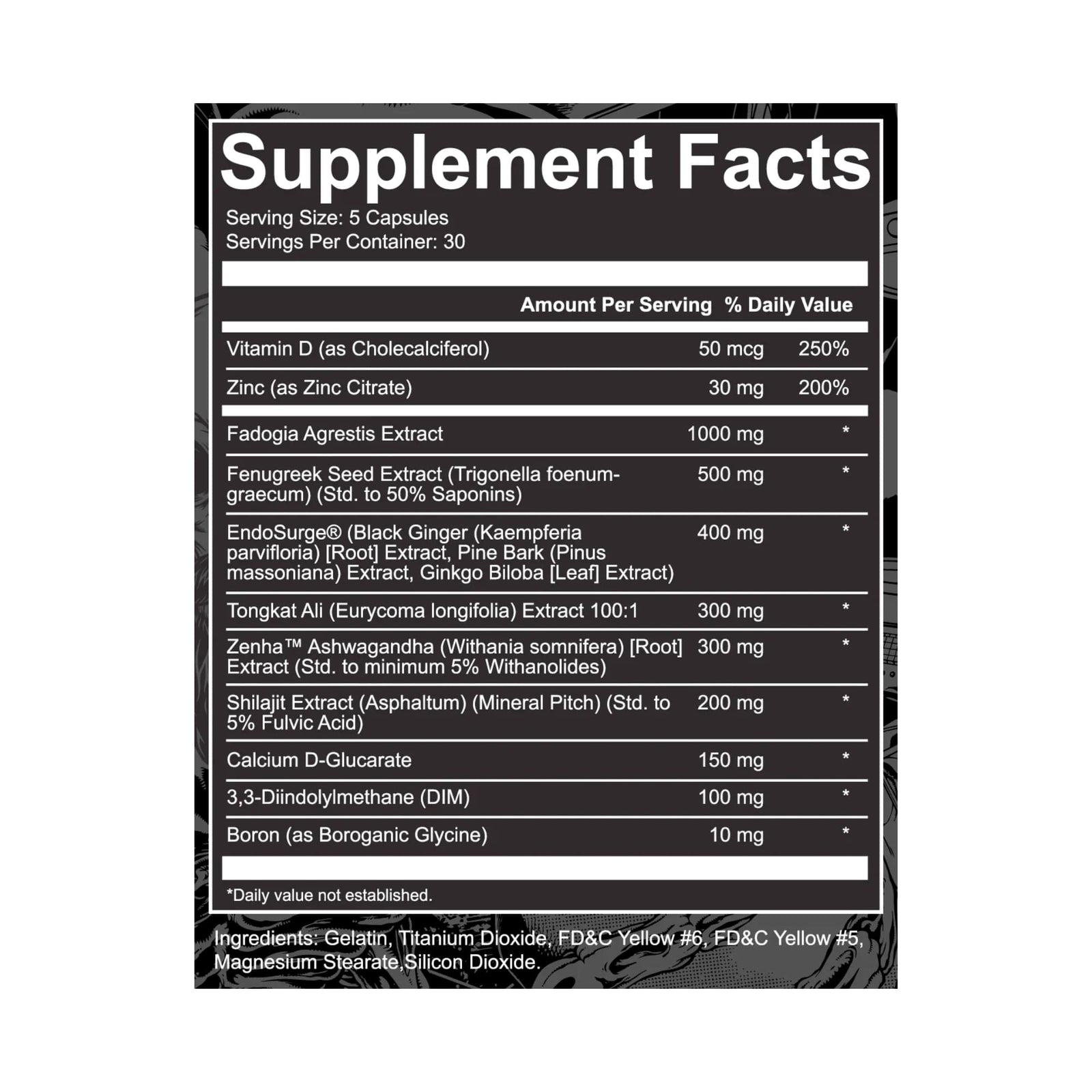 Phage Extreme Test Booster by Nutrifitt - Natty Superstore