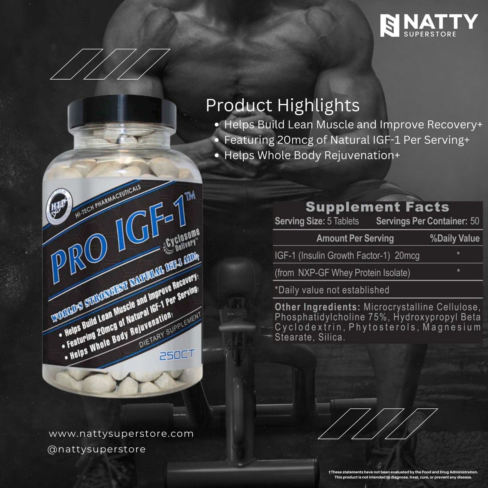 Pro IGF-1 by Hi-Tech - Natty Superstore