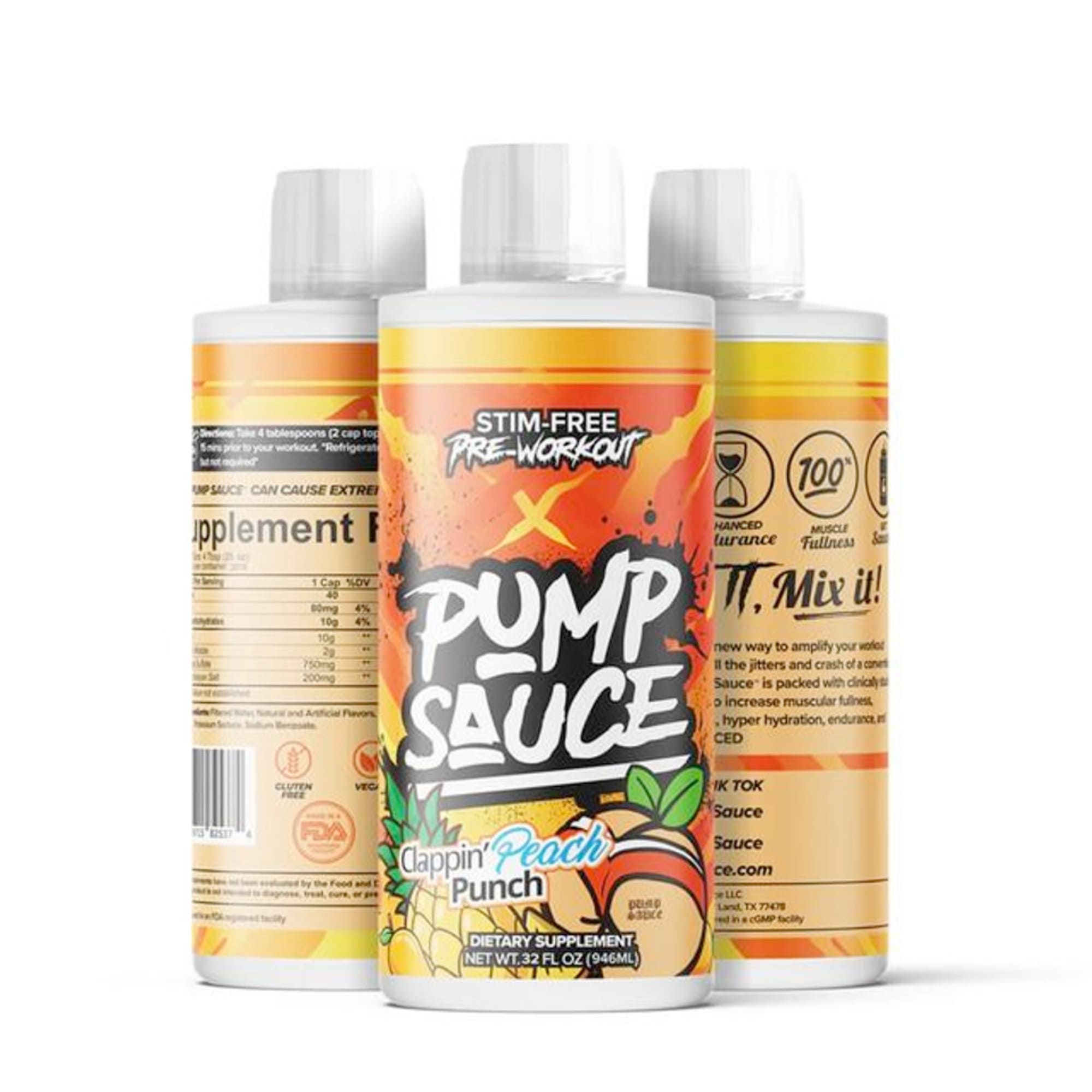 Pump Sauce Stim-Free Pre-Workout - Natty Superstore