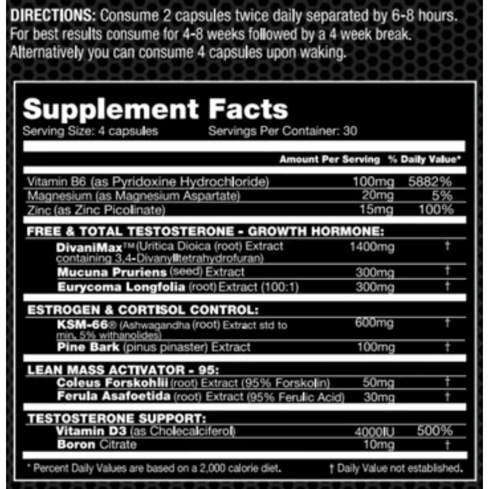 ALPHAMAX | TESTOSTERONE BOOSTER - Natty Superstore
