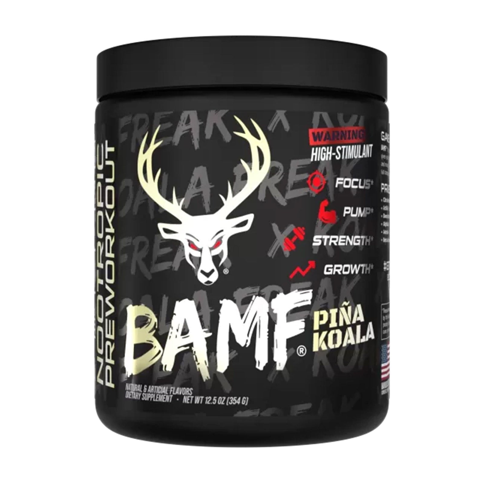 BAMF High Stimulant Nootropic Pre-Workout - Natty Superstore