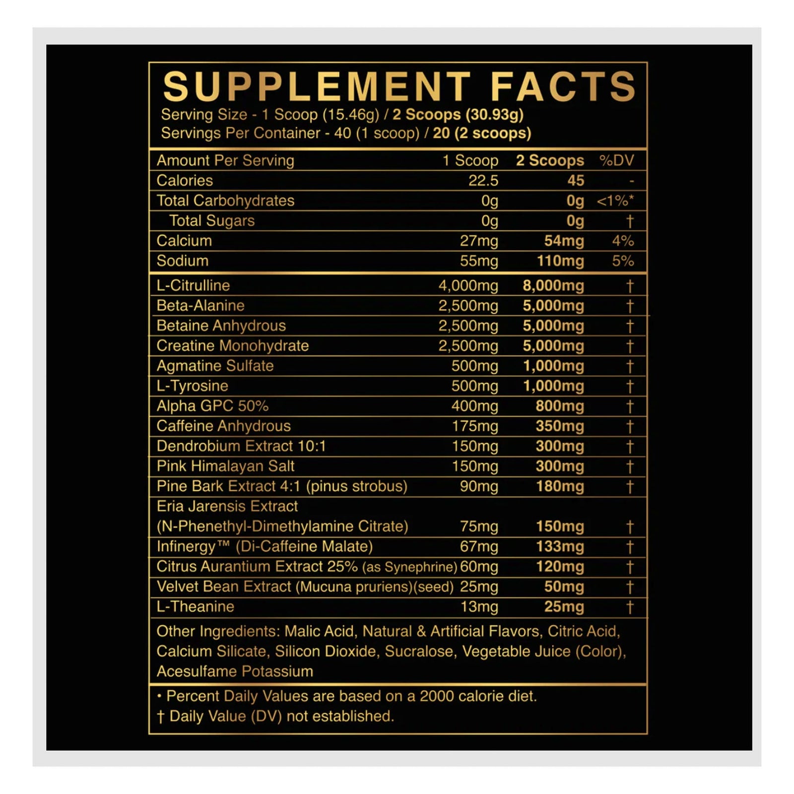 BlackMarket X MAN Sports Pre-Workout - Natty Superstore