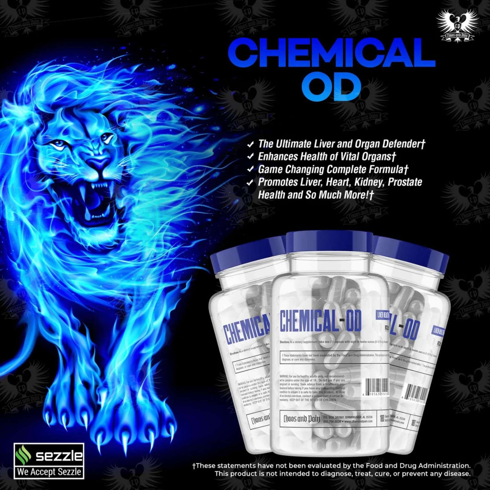 Chemical OD - Liver and Organ Support - Natty Superstore