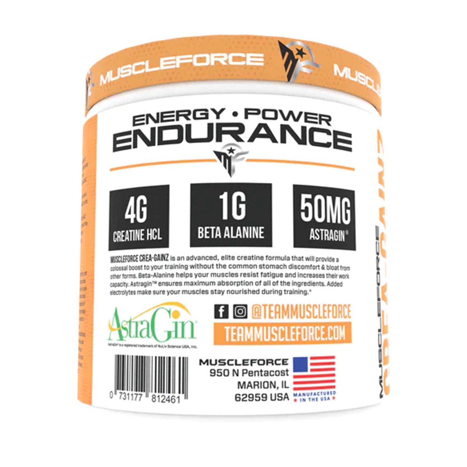 Crea Gainz by Muscle Force - Natty Superstore
