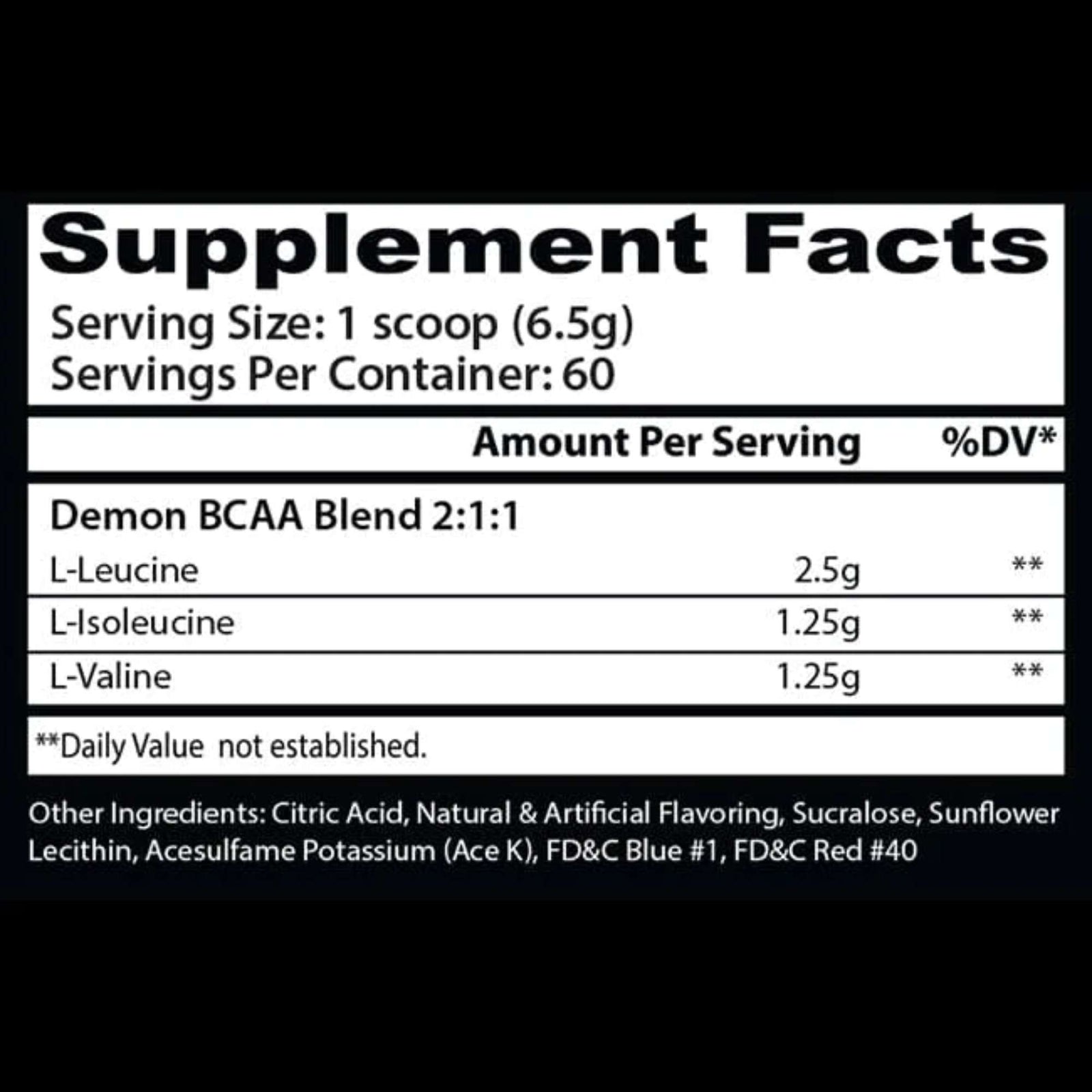 Demon BCAA - Natty Superstore
