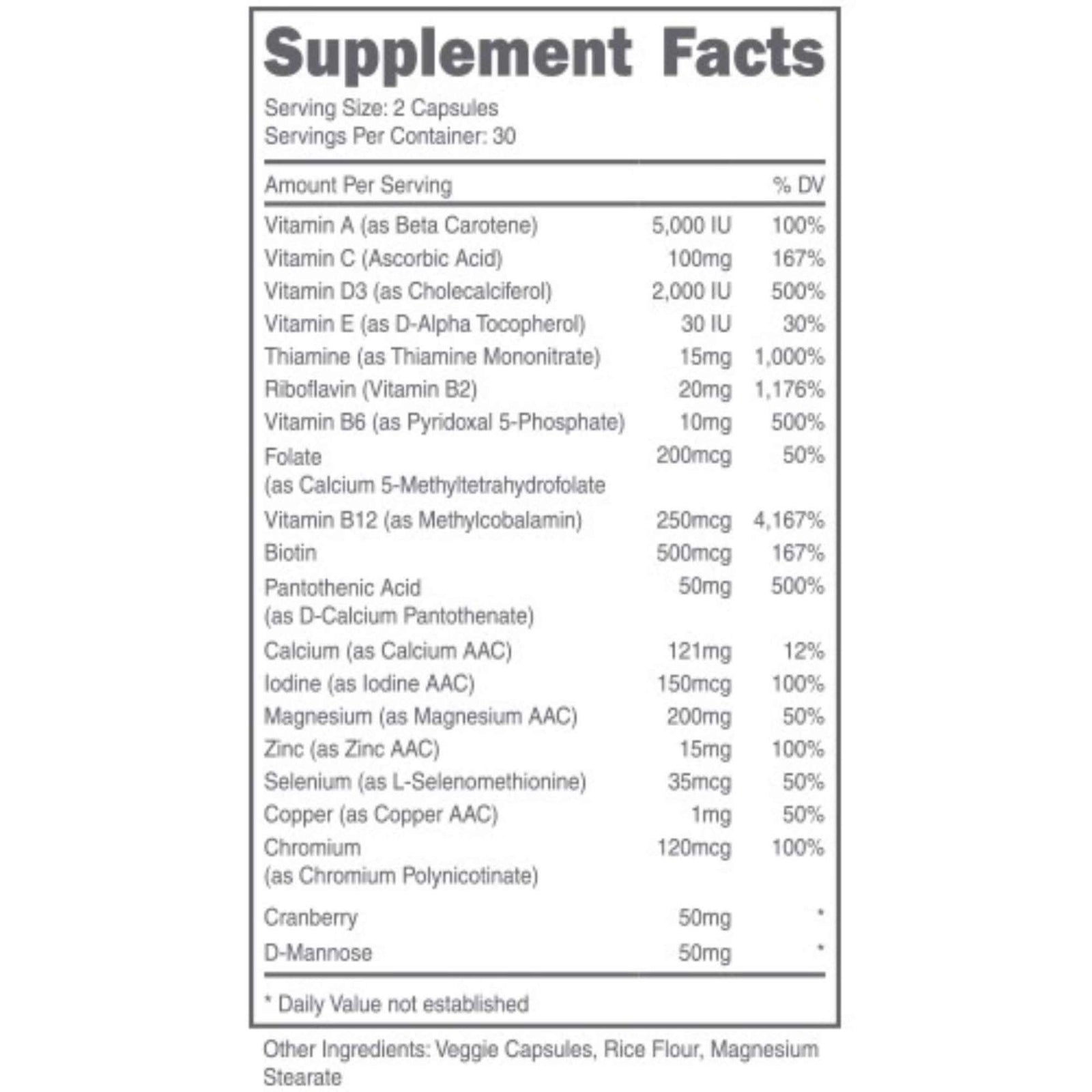 Doe - Full Spectrum Vitamin Formula - Natty Superstore