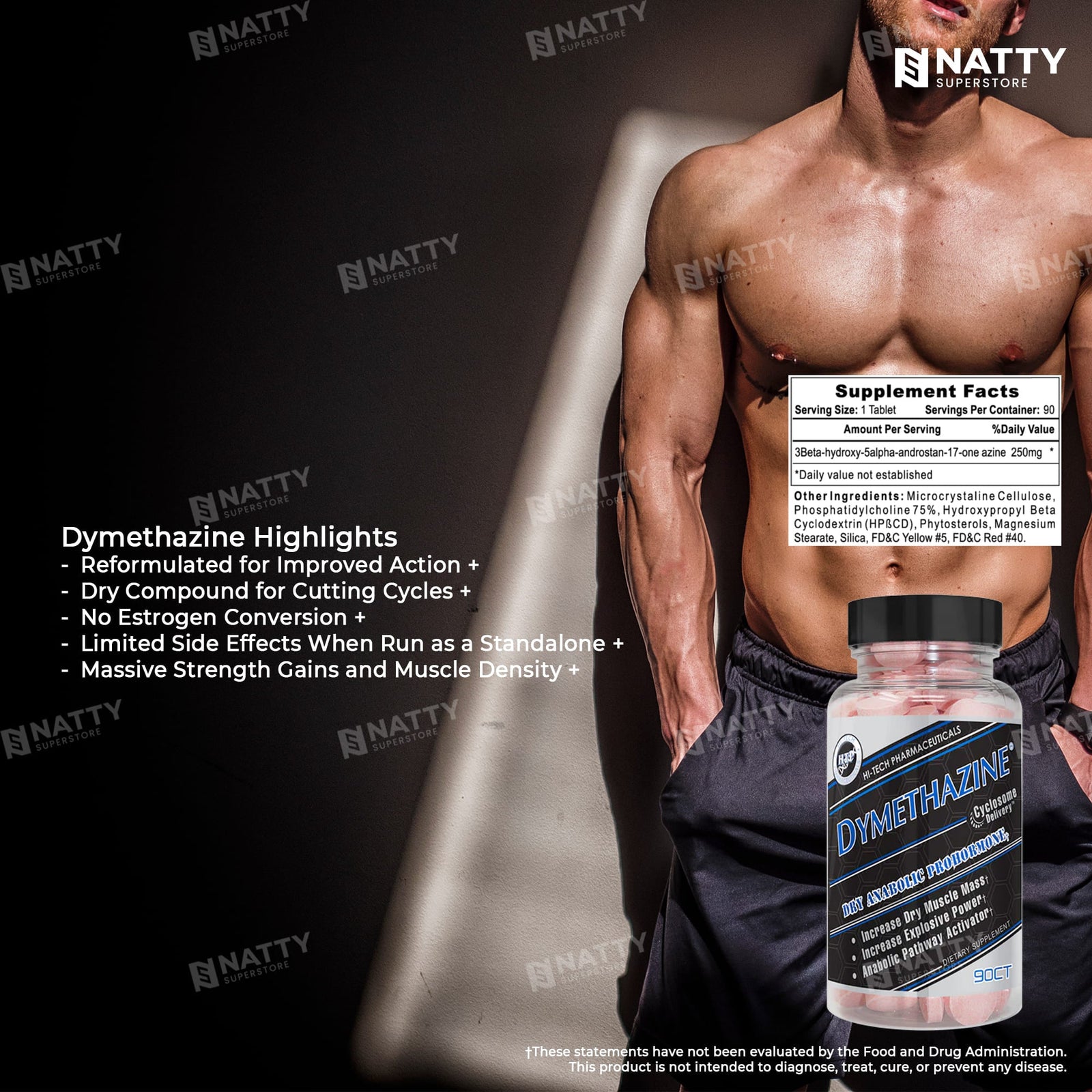 Dymethazine - Dry Anabolic ProHormone - Natty Superstore