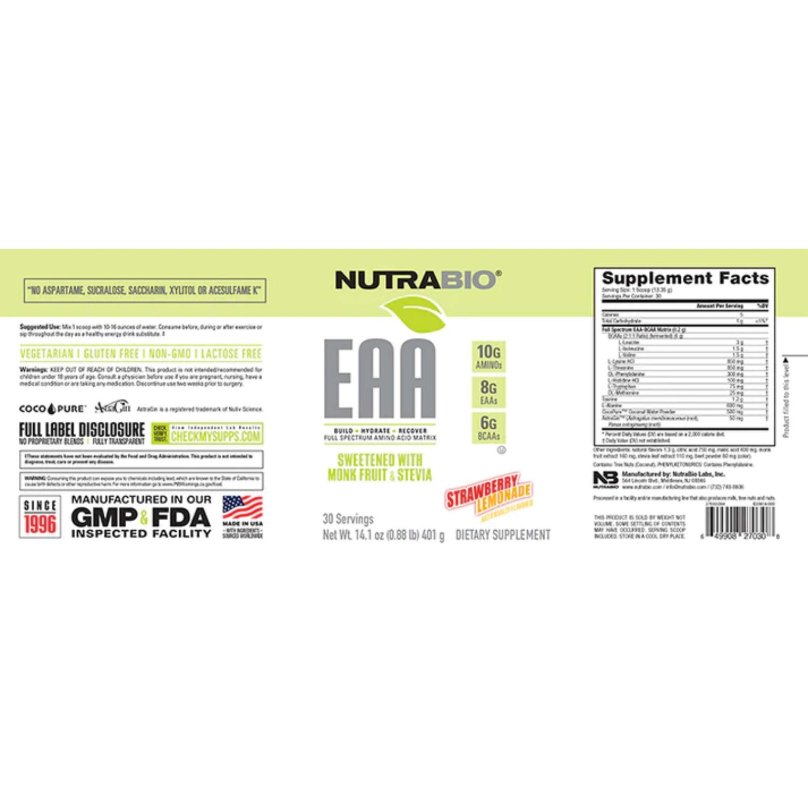 EAA Natural Powder - Natty Superstore