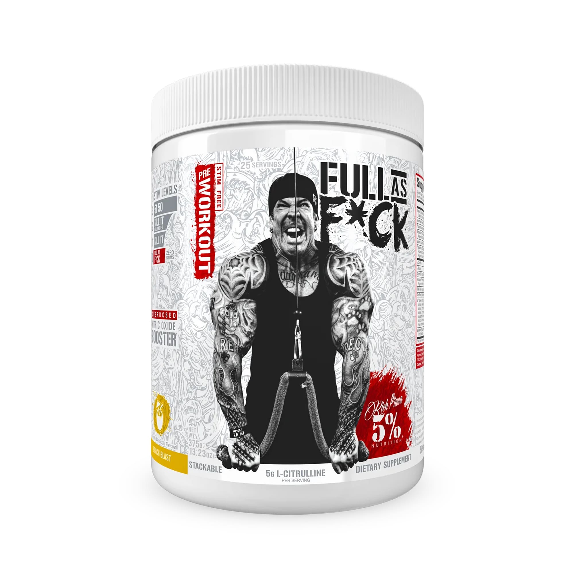 FULL AS F*CK – NITRIC OXIDE BOOSTER - Natty Superstore