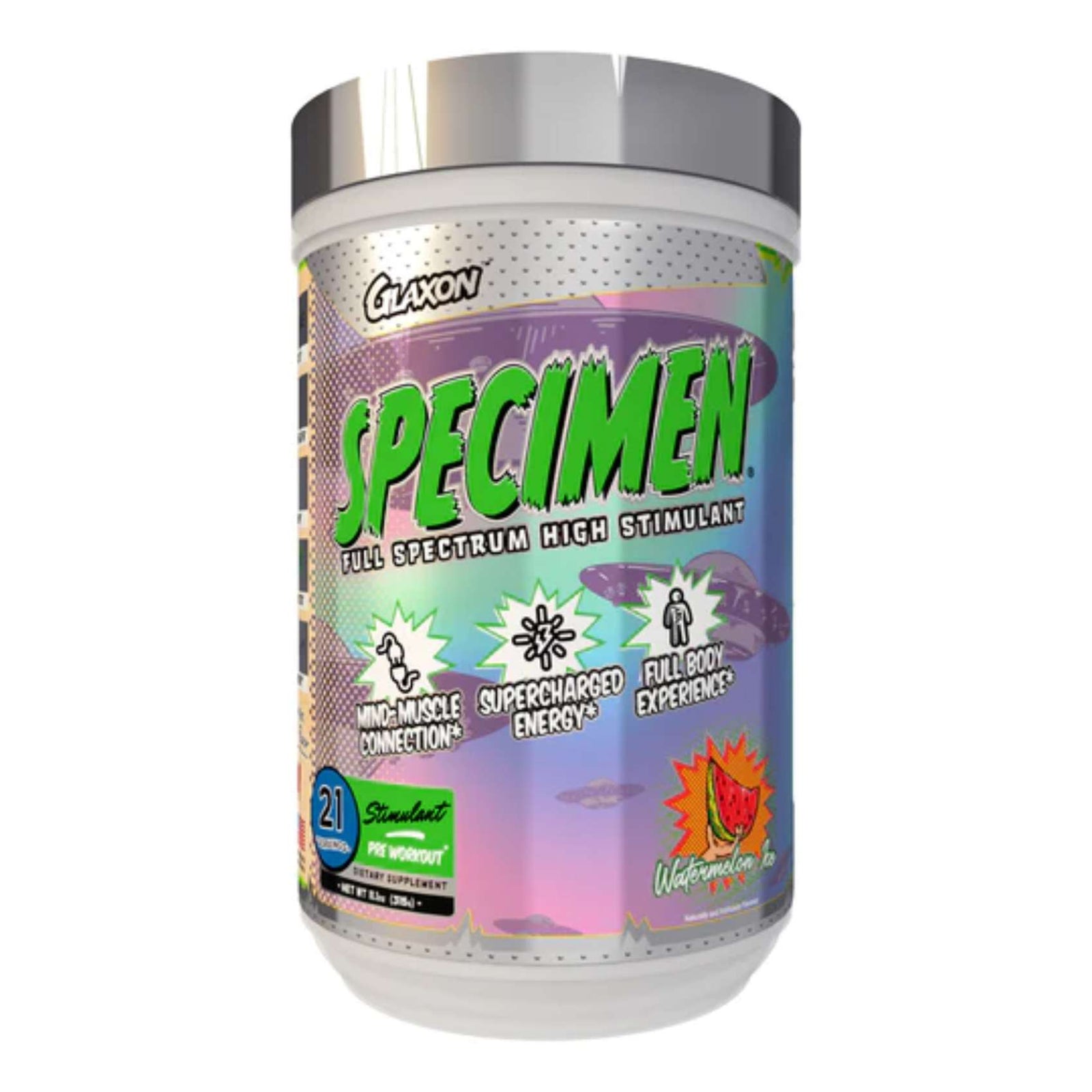 GLAXON SPECIMEN - Stimulant Pre-Workout - Natty Superstore