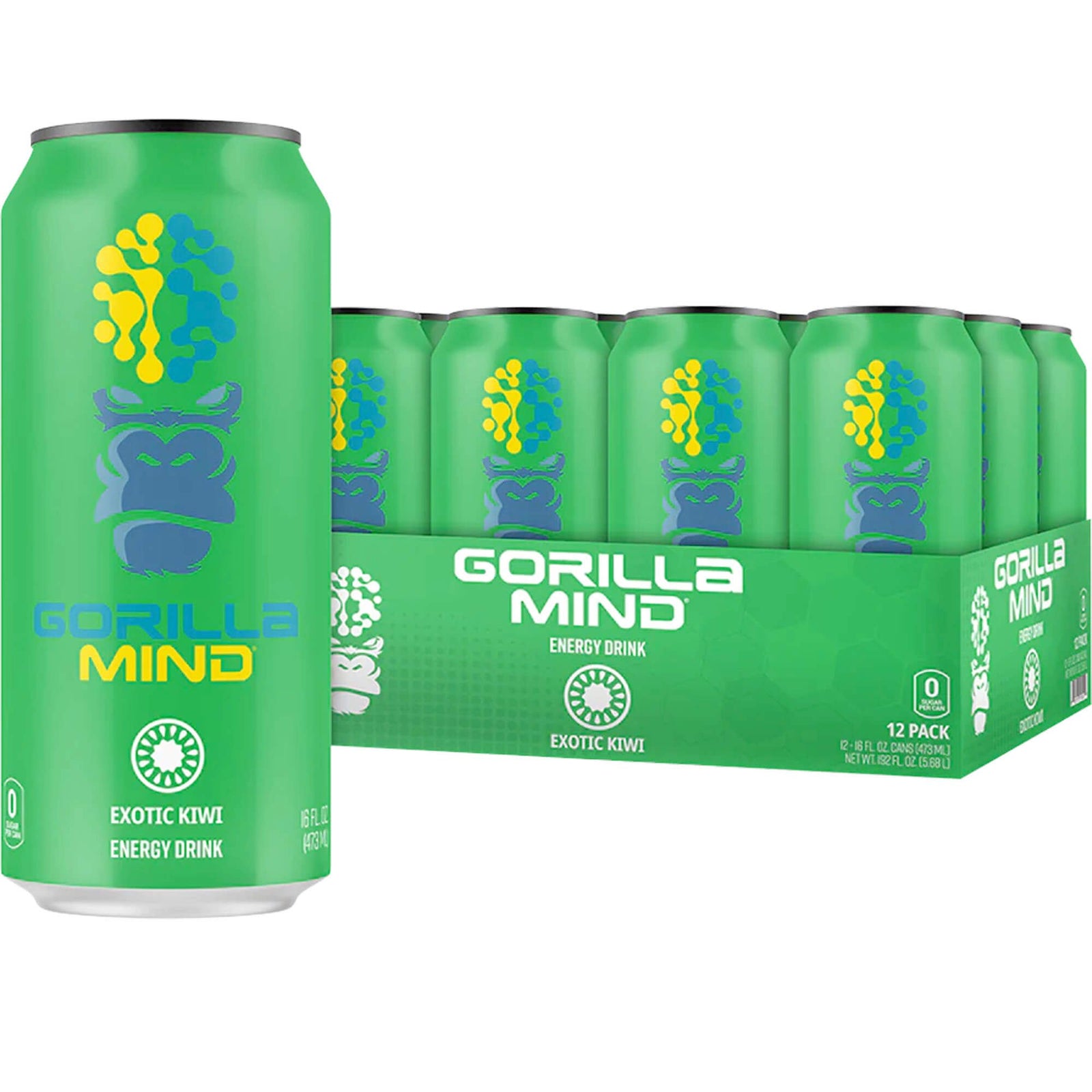Gorilla Mind Energy Drink - Natty Superstore - $34.99 USD - Gorilla Mind