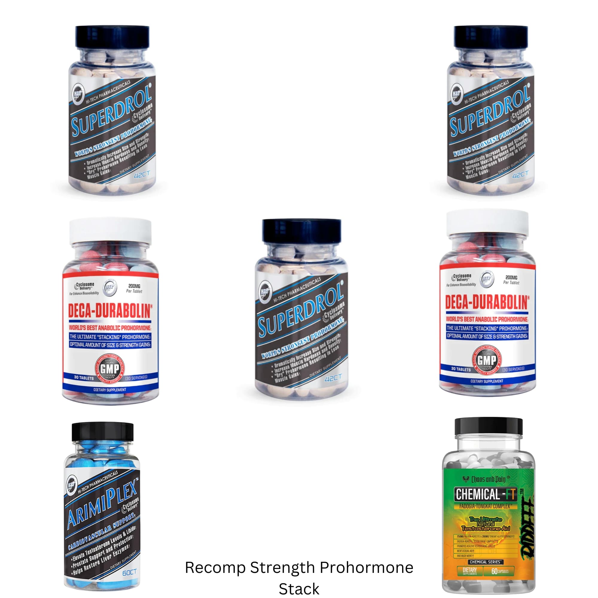 Recomp Strength Prohormone Stack - Natty Superstore