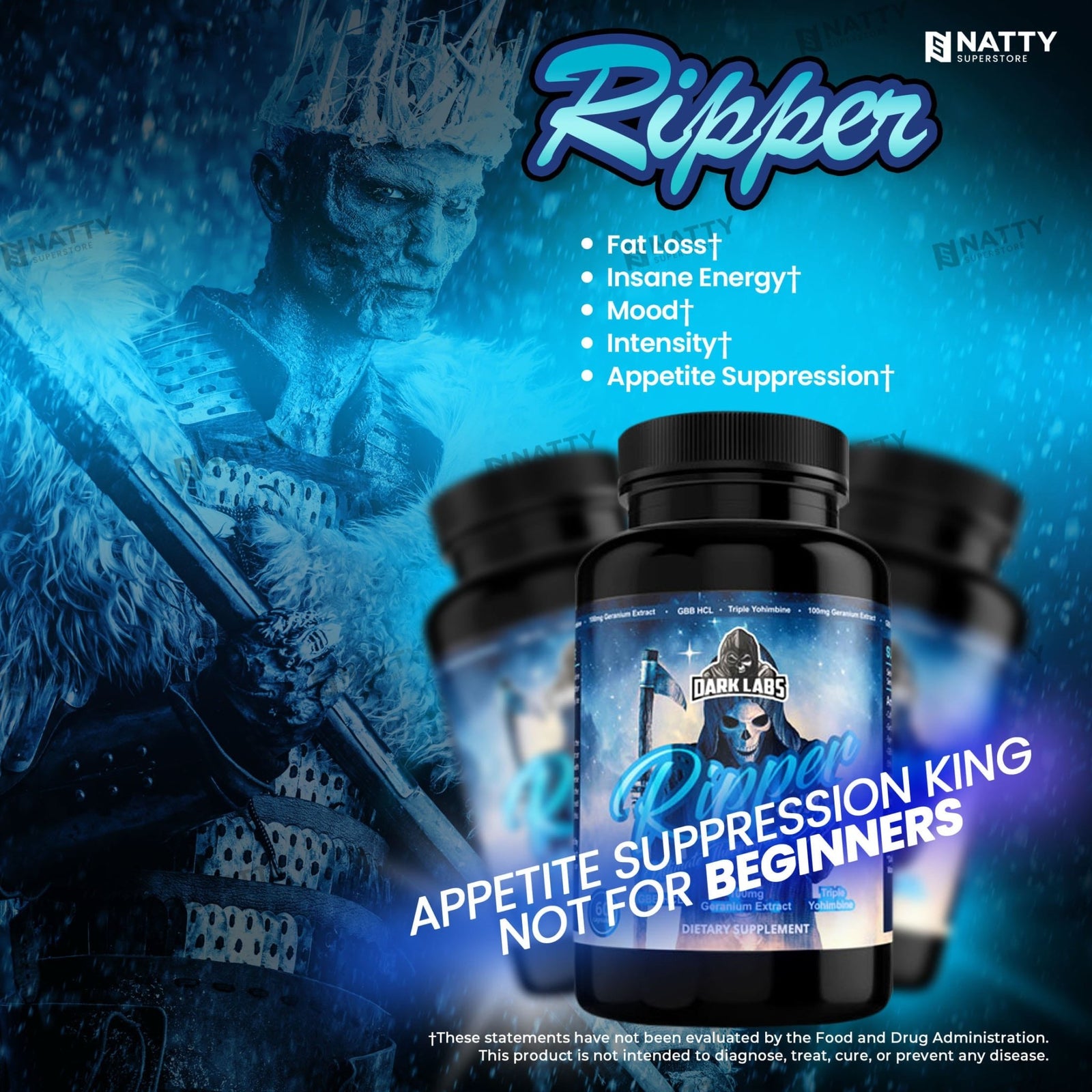 Ripper Fat Burner by Dark Labs - Natty Superstore