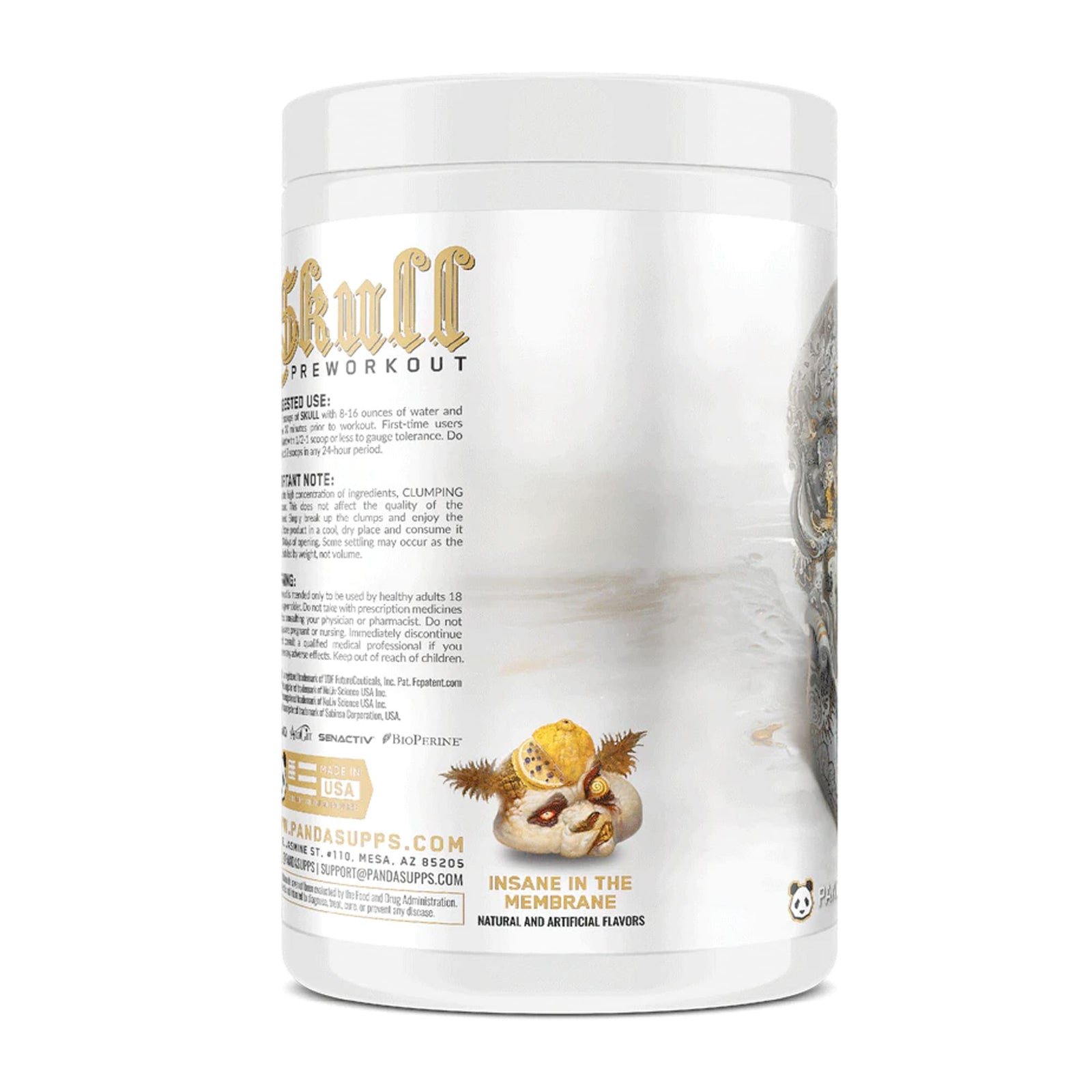 Skull Pre-Workout by PANDA Supps - Natty Superstore