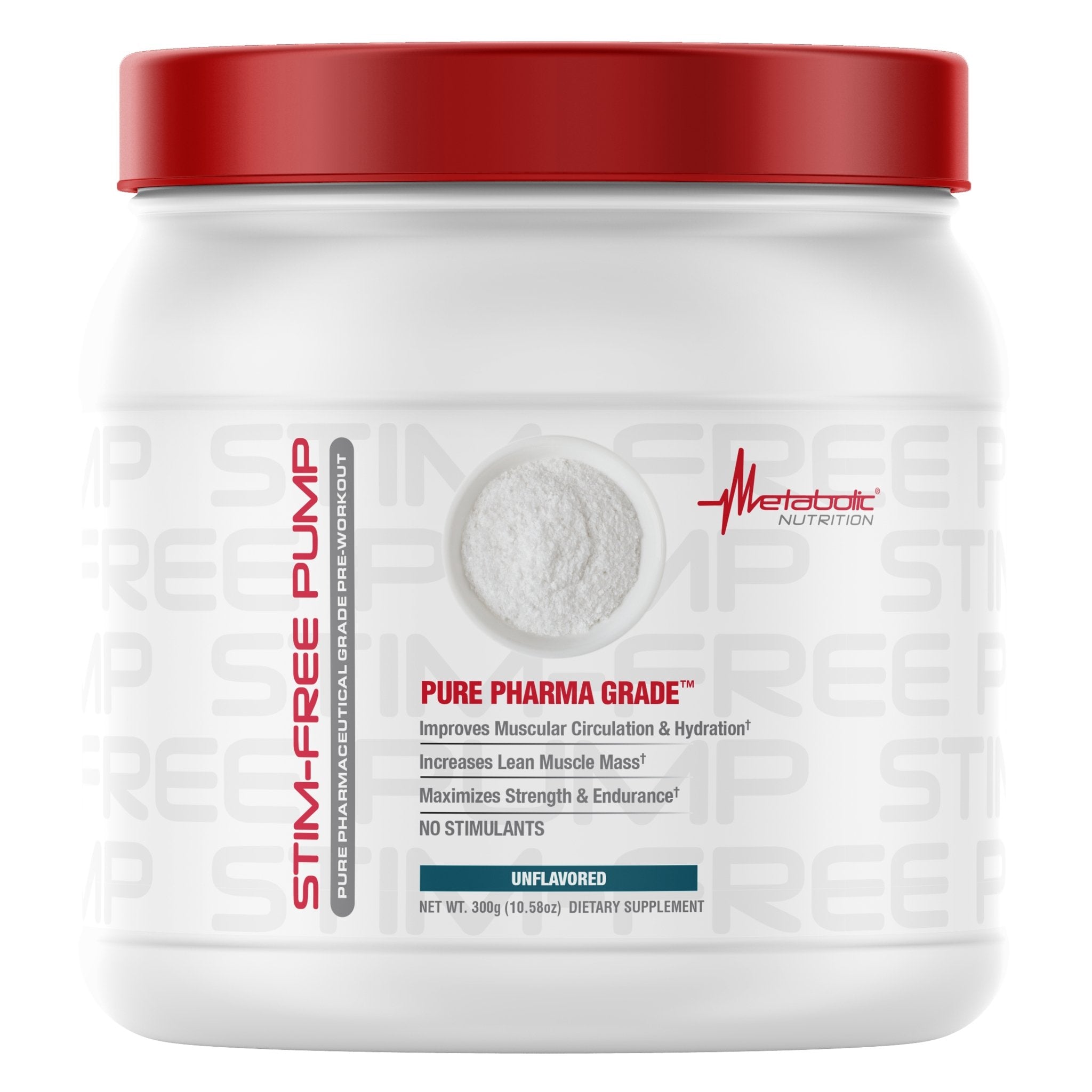 Stim-Free Pump – Pure Pharmaceutical Grade Pre-Workout - Natty Superstore