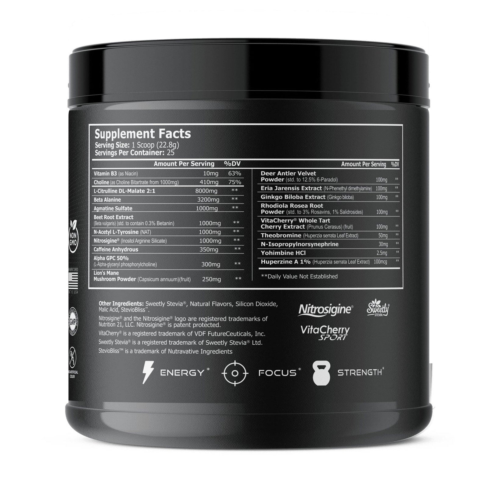 Stim Xtreme High Stimulant Pre-Workout - Natty Superstore