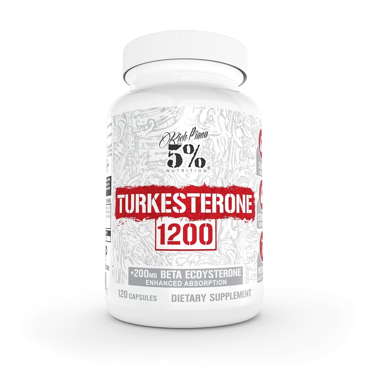 TURKESTERONE 1200 by 5% Nutrition - Natty Superstore